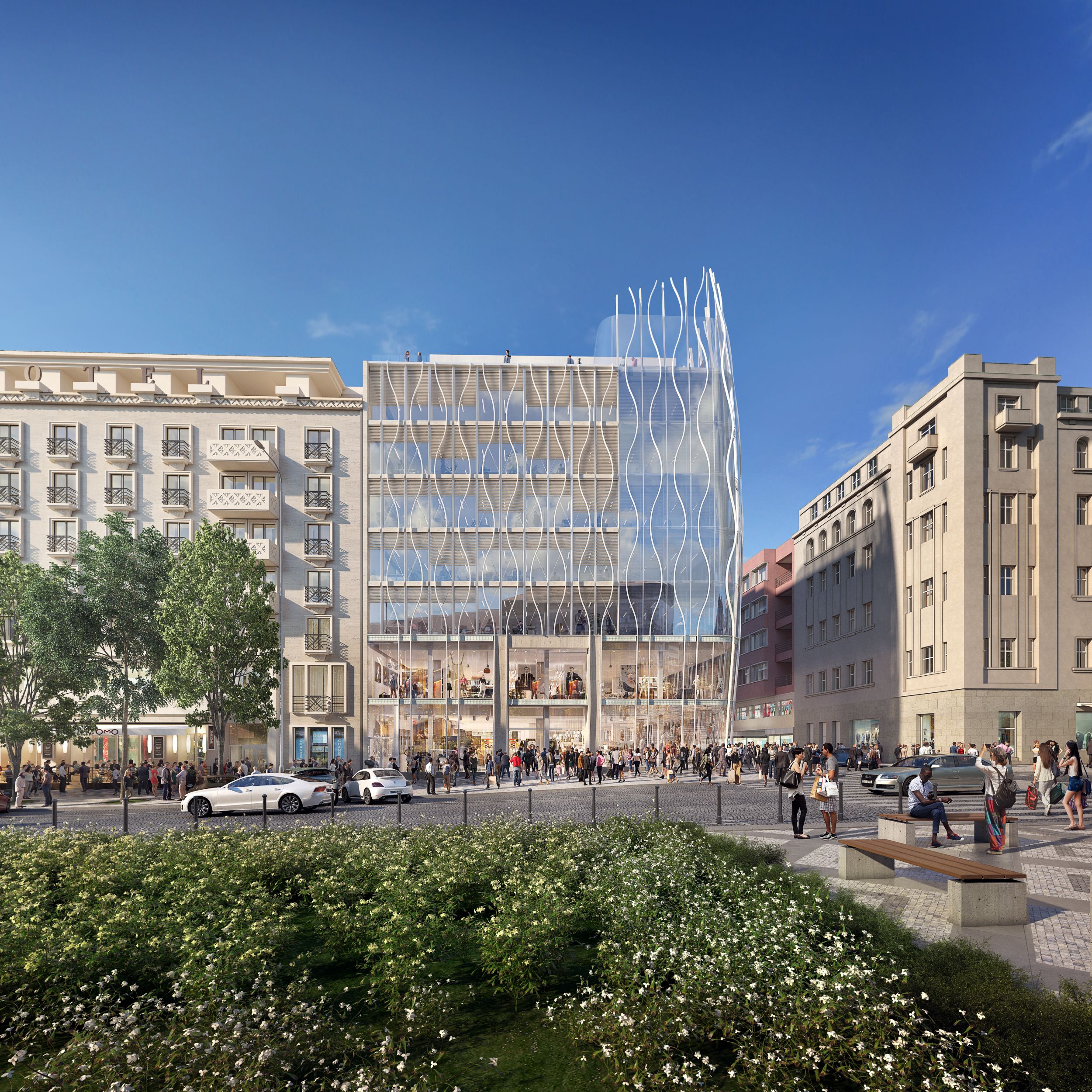 The Flow Building on Wenceslas Square 75% leased ahead of July ...